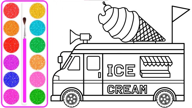 Cùng học hỏi cách vẽ xe kem với những bí quyết giúp xe đẹp và bền