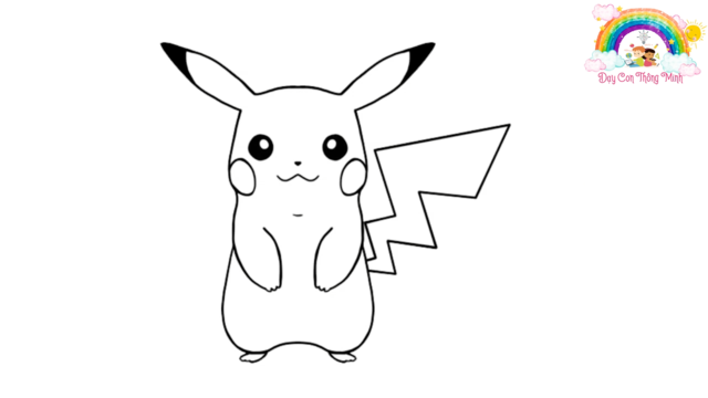 Cách vẽ con pikachu chân thật như trong hoạt hình